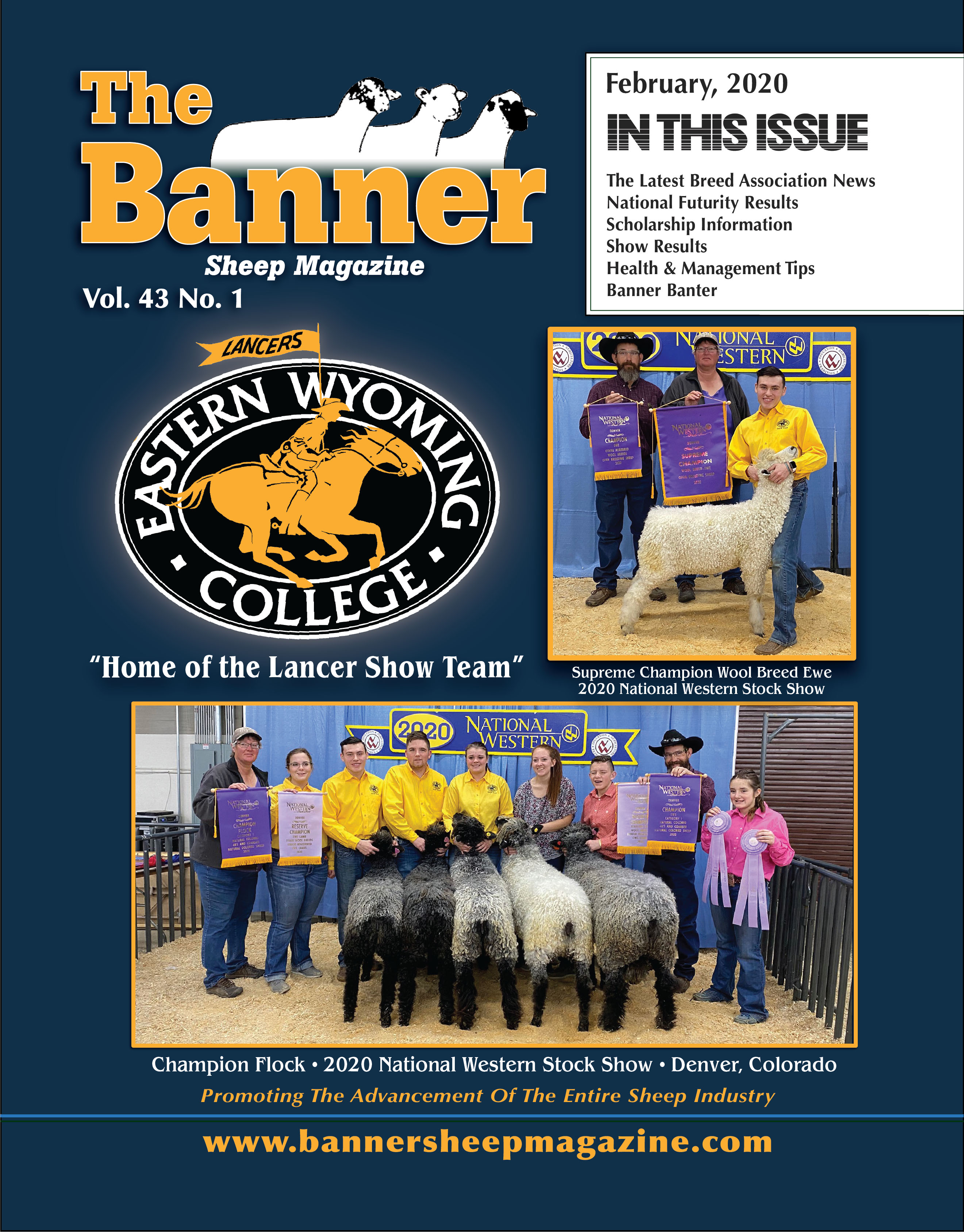 The Banner Sheep Magazine | The Nation's Largest All-Breeds Sheep Magazine